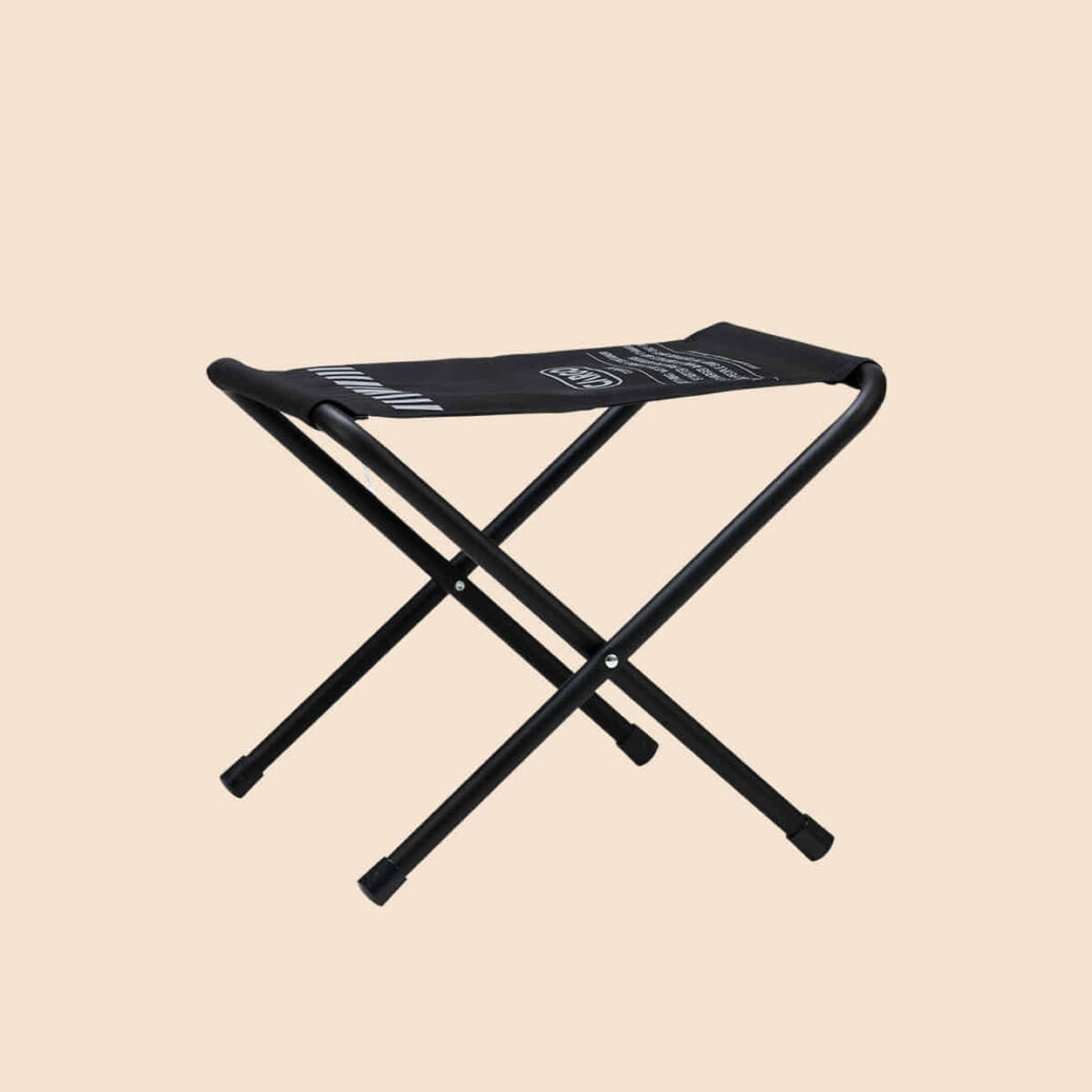 WIDE BBQ CHAIR (black) -2EA — Camp One Outdoor brand