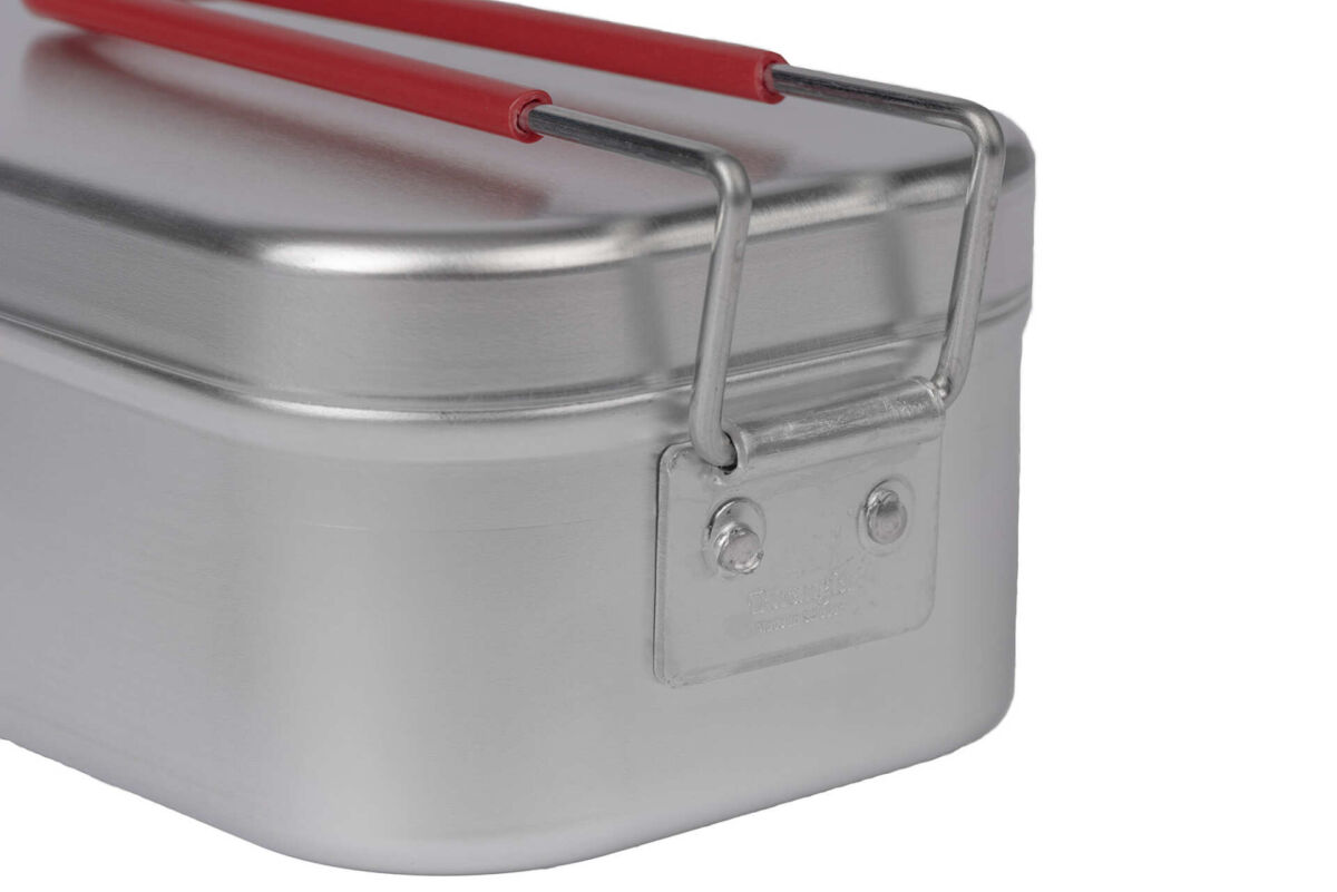 MESS TIN SMALL RED HANDLE — Camp One Outdoor brand