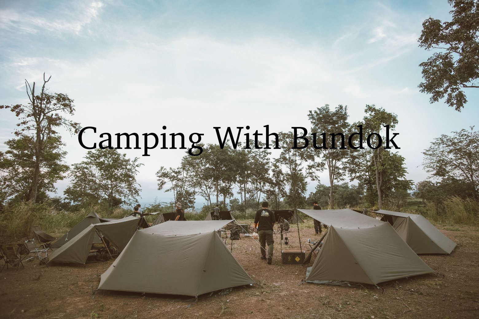 Camping with Bundok — Camp One Outdoor Online