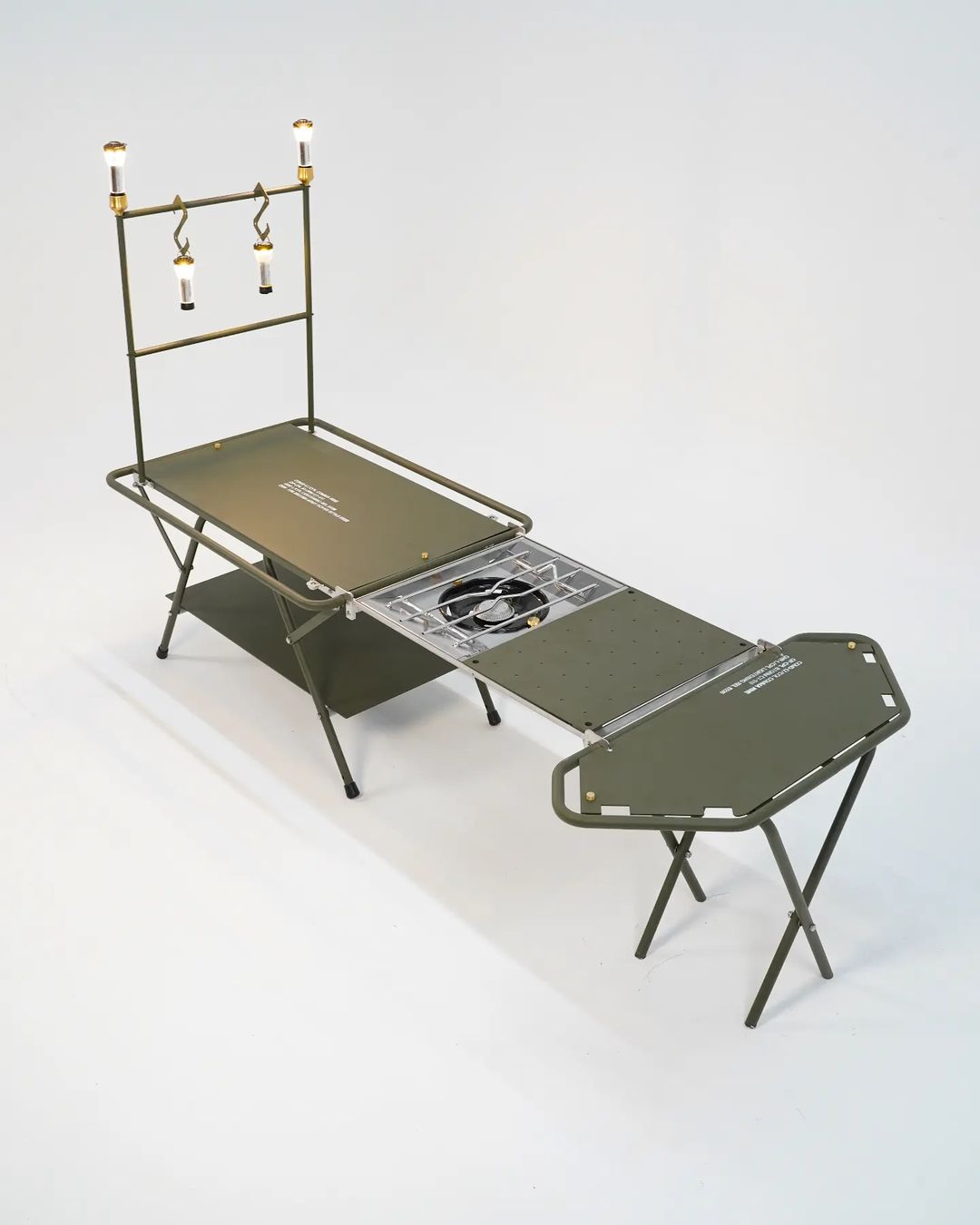 Sydney Lower Plate Aluminium / Khaki — Camp One Outdoor brand