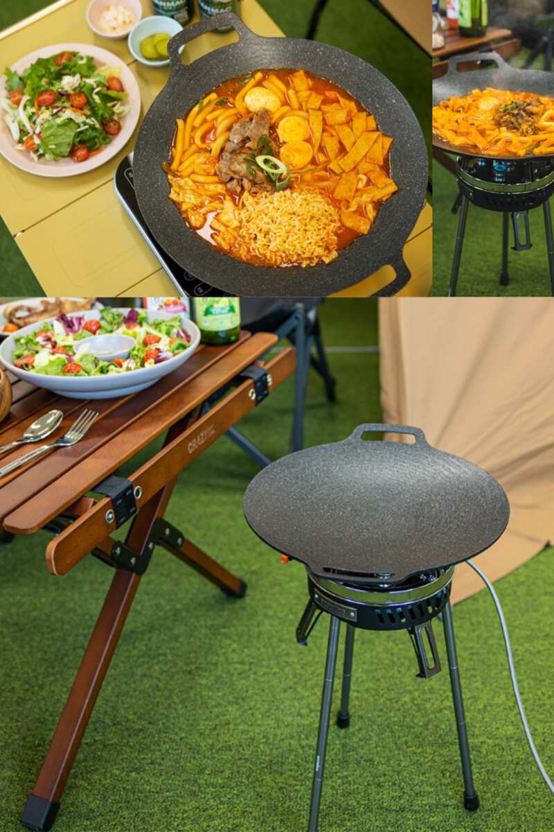 INDUCTION GRIDDLE 30 — Camp One Outdoor brand