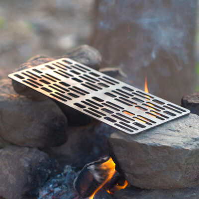 TITANIUM MINI GRILL — Camp One Outdoor brand