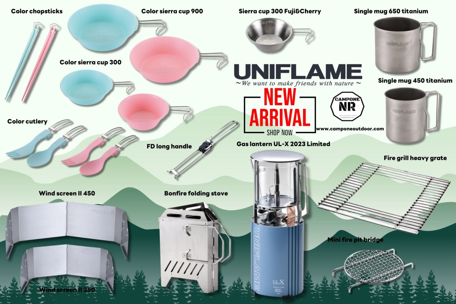 [Uniflame] New Products 2023 Comming Soon — Camp One Outdoor