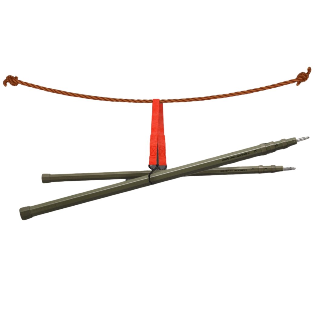 HARD SLIDE POLE (3000) (Khaki) — Camp One Outdoor brand