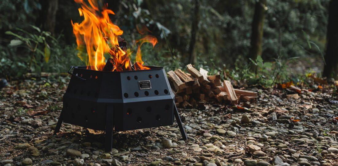 CARGO CONTAINER FIRE PIT MAX — Camp One Outdoor